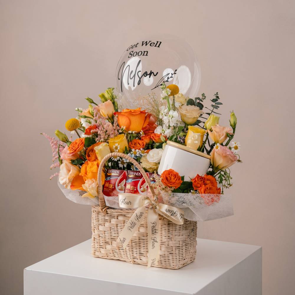Get well soon Basket | Petite Fleur